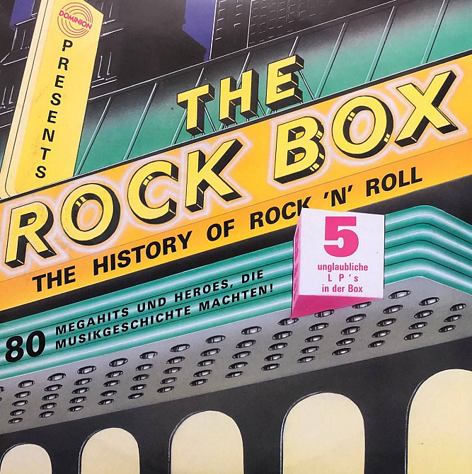 The Rock Box (The History Of Rock 'N' Roll), 5LP | Виниловые пластинки ...