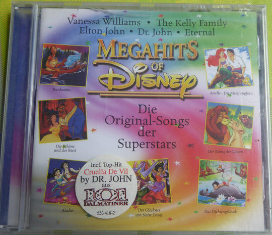 Megahits Of Disney - Die Original-Songs Der Superstars +D | Компакт ...