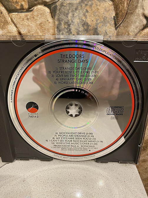 The Doors-67(85) Strange Days 1-st Press W. Germany By PolyGram 01 No ...