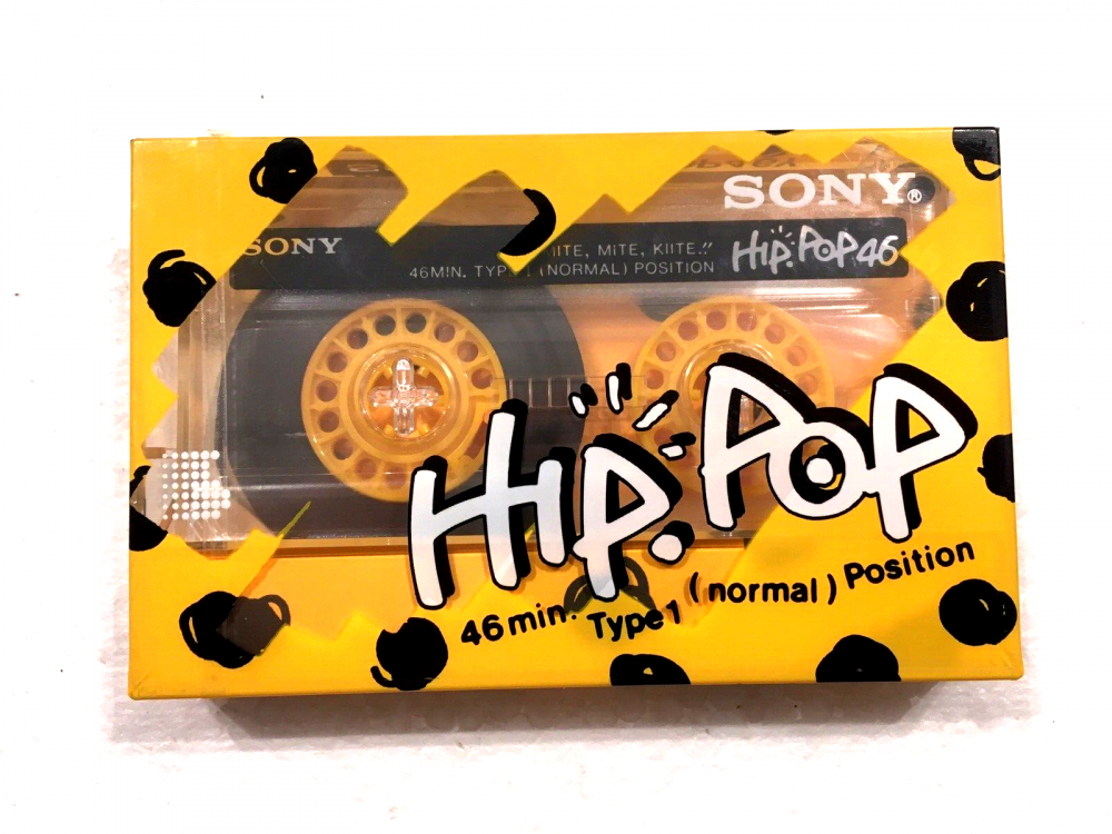 Аудіокасета SONY HIP POP 46 HIP46Y Type I Normal position cassette ...