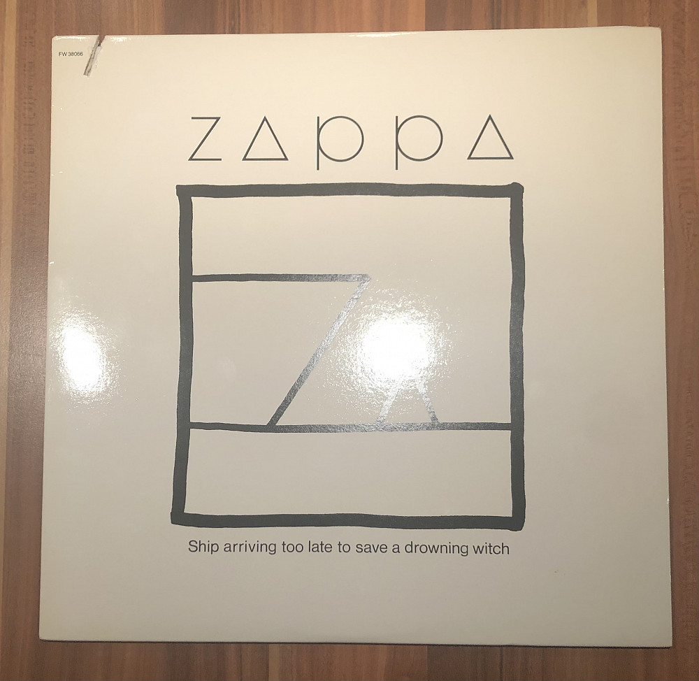 Frank Zappa - Ship Arriving Too Late To Save …. 1982. NM / NM- US ...