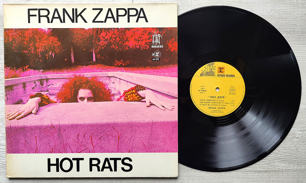 Frank Zappa - Hot Rats (France, Reprise) | Вінілові платівки на Vinyl ...