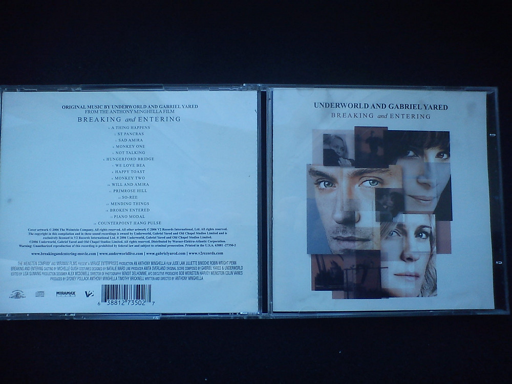 OST: Underworld And Gabriel Yared – Breaking And Entering | Компакт ...