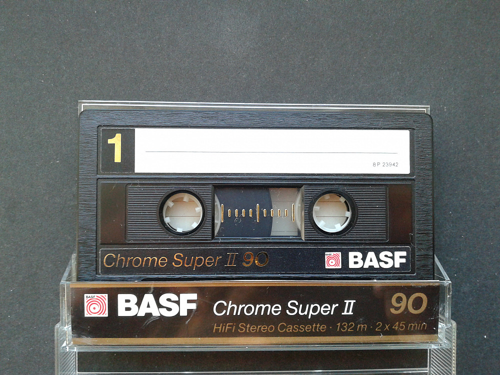 BASF Chrome Super II 90 | Кассеты под запись на Vinyl.com.ua