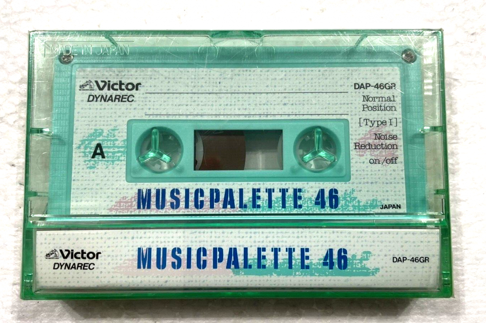 Аудіокасета VICTOR DAP-46GR musicpalette Type I Normal Position ...