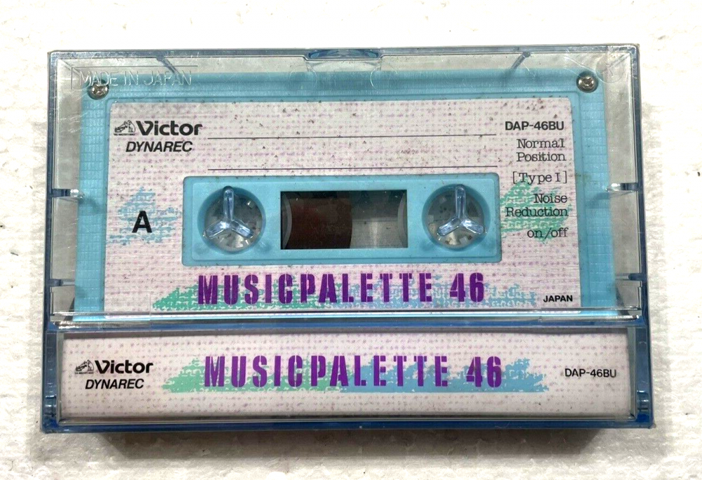 Аудіокасета VICTOR DAP-46BU musicpalette Type I Normal Position ...