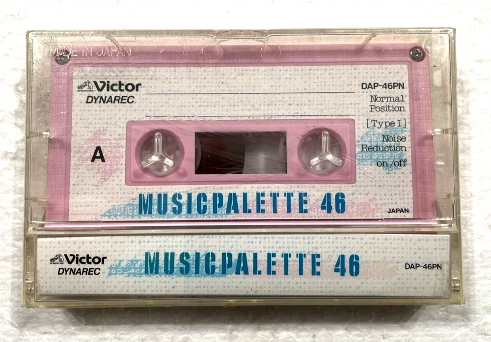 Аудіокасета VICTOR DAP-46PN musicpalette Type I Normal Position ...