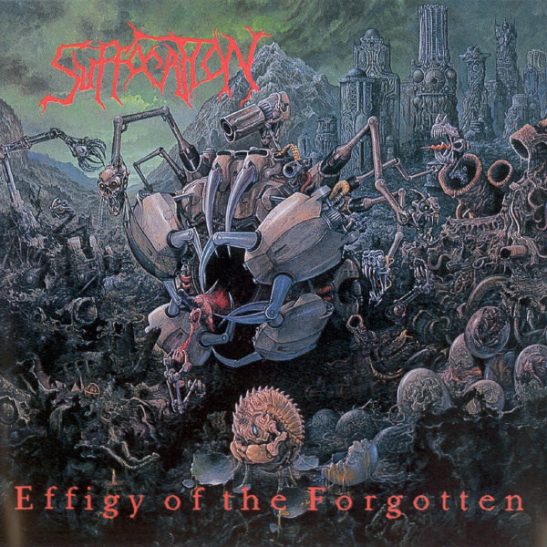 Suffocation - Effigy Of The Forgotten Transparent Blue Vinyl Запечатан ...