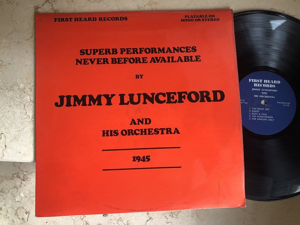 Jimmy Lunceford And His Orchestra ( UK ) JAZZ LP | Вінілові платівки на ...