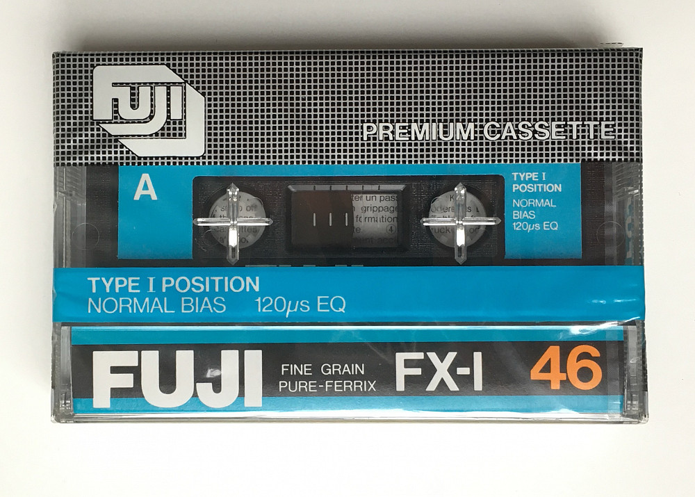 Аудіокасета FUJI FX-I 46 1980 | Новые кассеты на Vinyl.com.ua