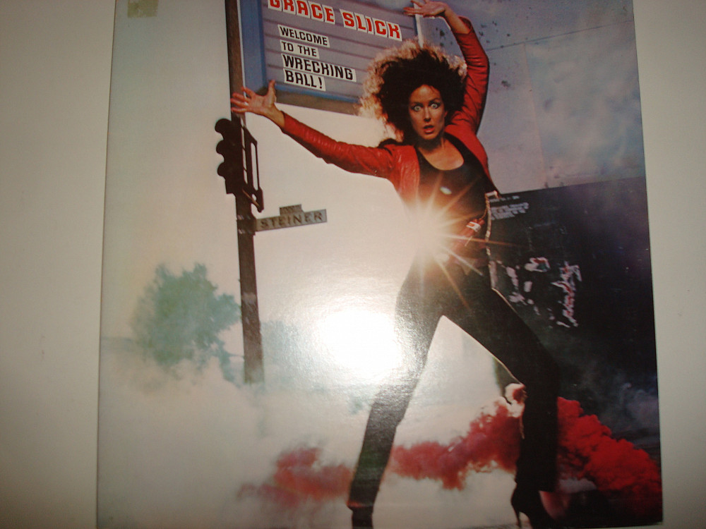 GRACE SLICK- Welcome To The Wrecking Ball!1981 USA Rock Pop Rock ...