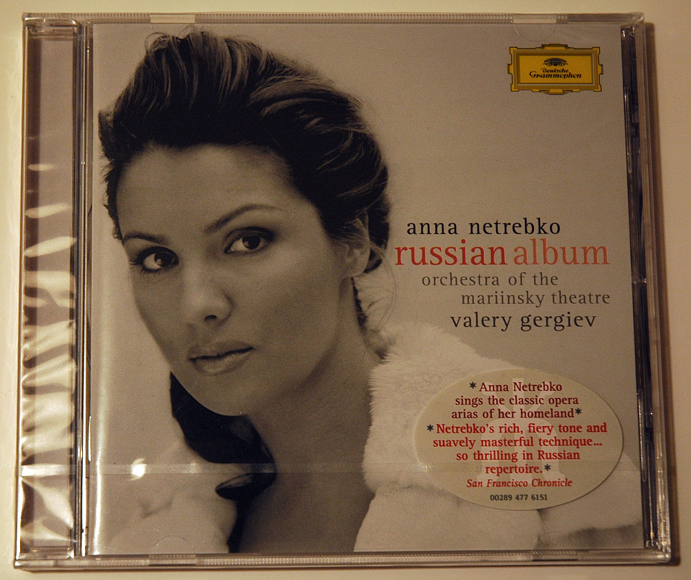 Запечатанный CD: Anna Netrebko "Russian Album" (Deutsche Grammophon ...