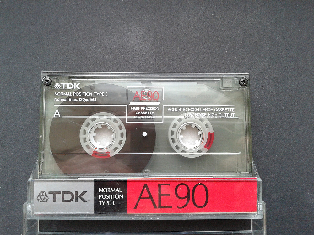 TDK AE 90 | Кассеты под запись на Vinyl.com.ua
