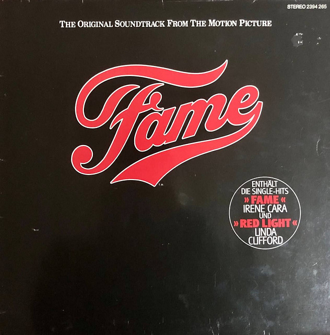 Fame (The Original Soundtrack From The Motion Picture) | Виниловые ...