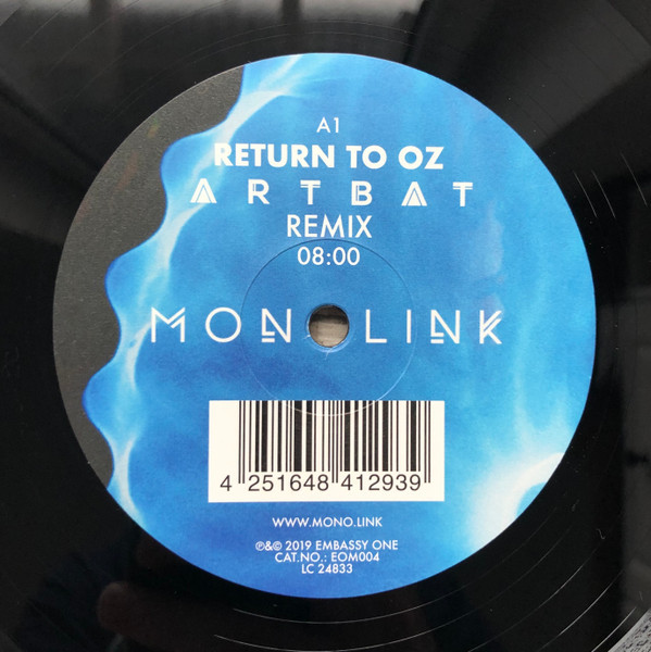 Вінілова платівка Monolink – Remixes (+Artbat "Return To Oz") | Виниловые пластинки на Vinyl.com.ua