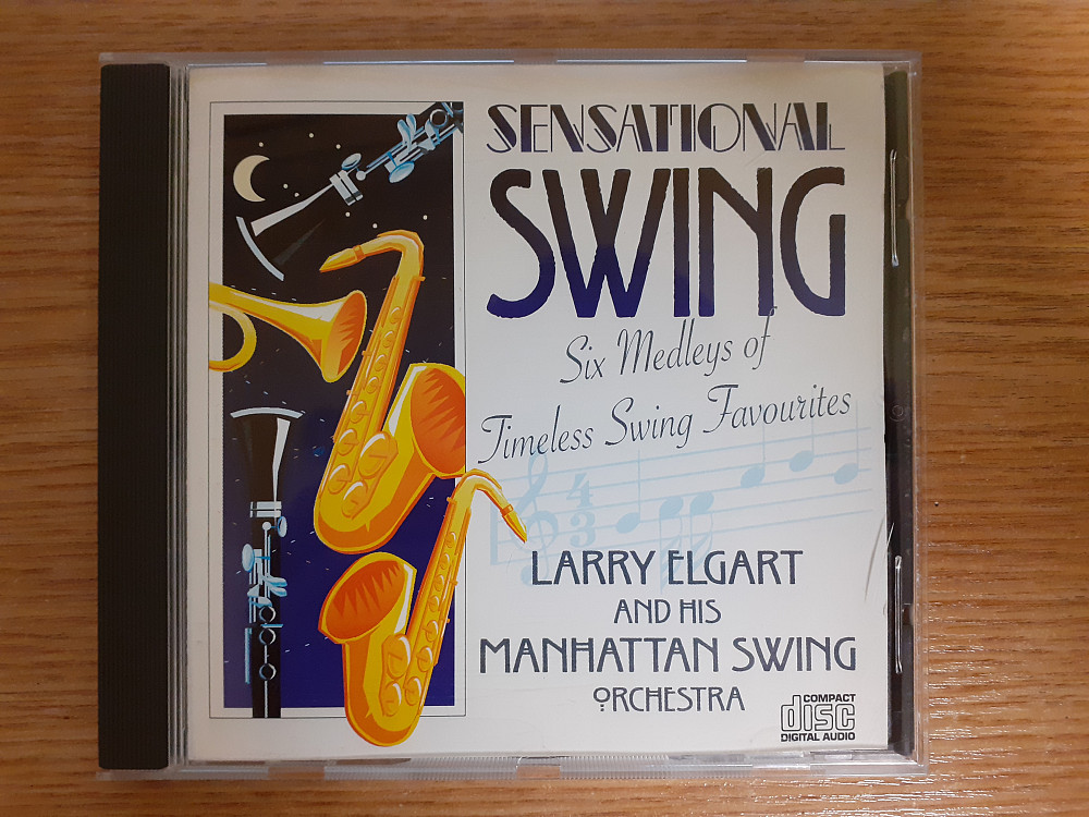Компакт диск фирменный CD Larry Elgart And His Manhattan Swing Orchestra – Switched On Swing ...