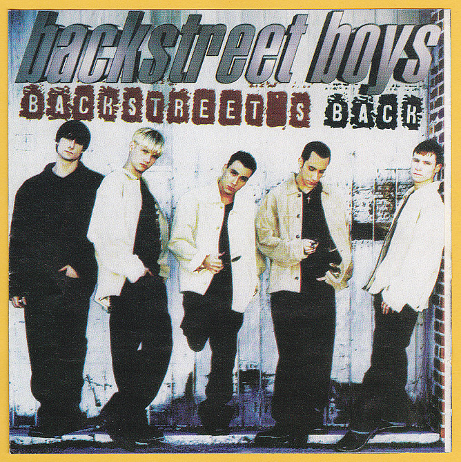 Backstreet Boys 1997г. "Backstreet's Back". | Vinyl.com.ua