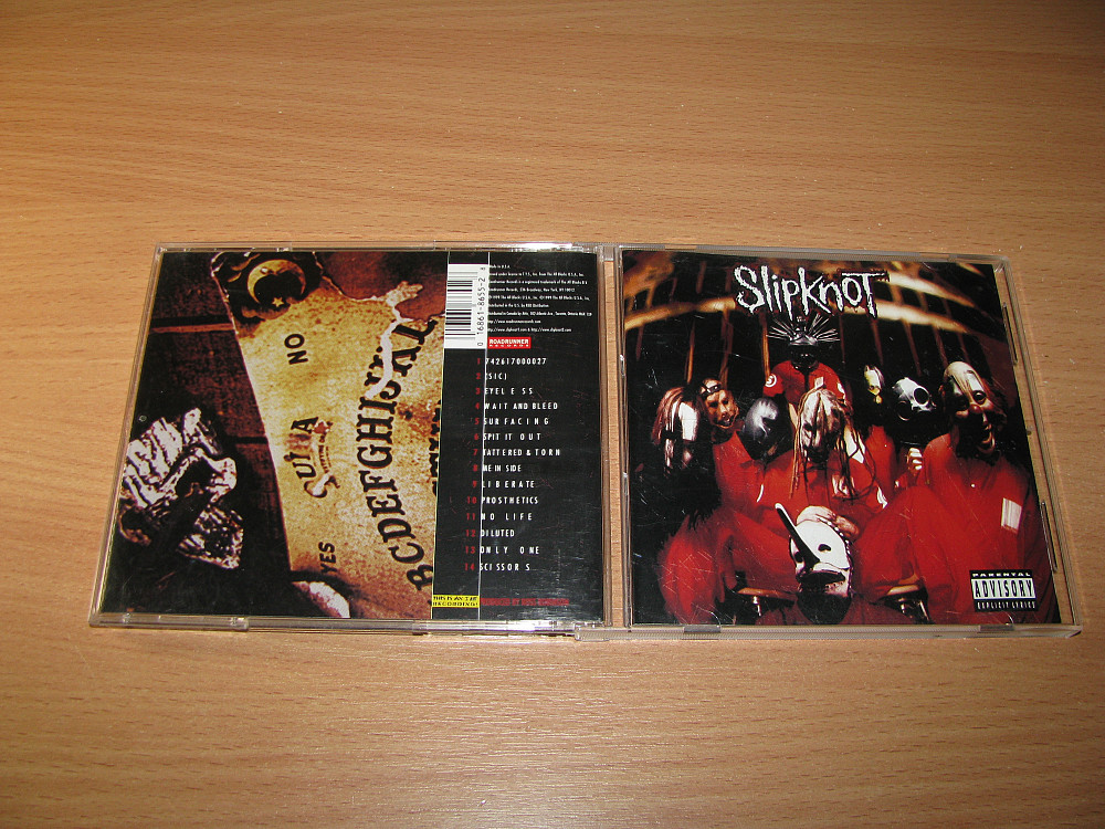 SLIPKNOT - Slipknot (1999 Roadrunner USA) | Компакт-диски на Vinyl.com.ua