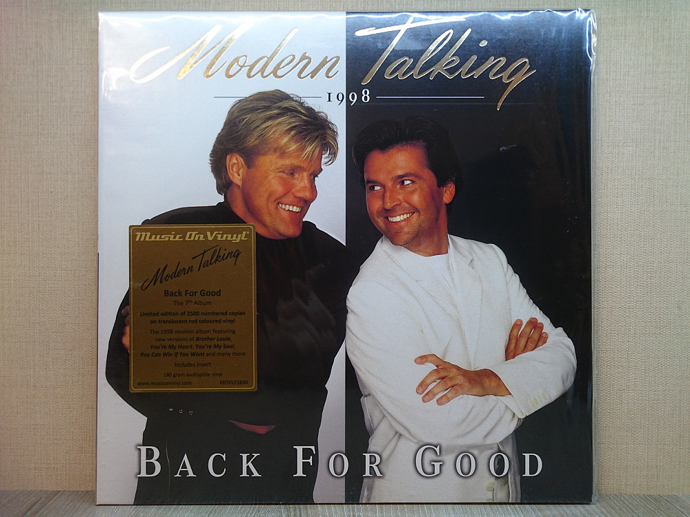 Вінілові платівки Modern Talking – Back For Good - The 7th Album 1998 ...