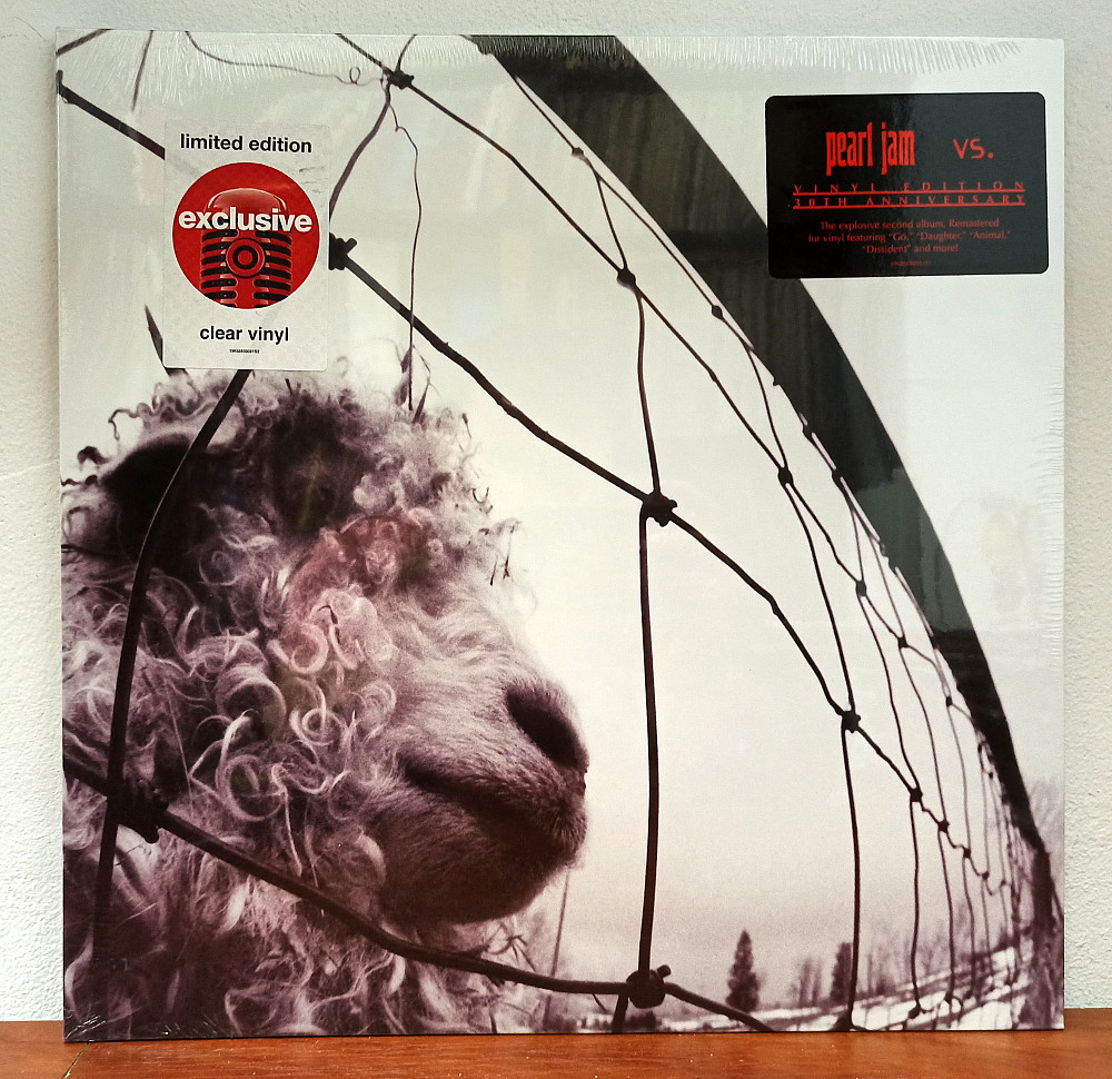 Pearl Jam – Vs. (Limited Edition, Clear Vinyl) | Vinyl.com.ua