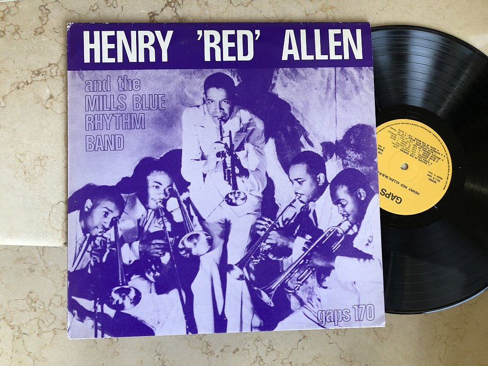 Henry 'Red' Allen + The Mills Blue Rhythm Band ( Italy ) JAZZ LP ...