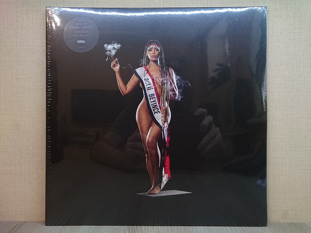 Вінілові платівки Beyoncé – Cowboy Carter (Bead Face Black Vinyl) 2024 ...