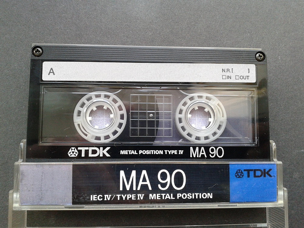 TDK MA 90 | Кассеты под запись на Vinyl.com.ua