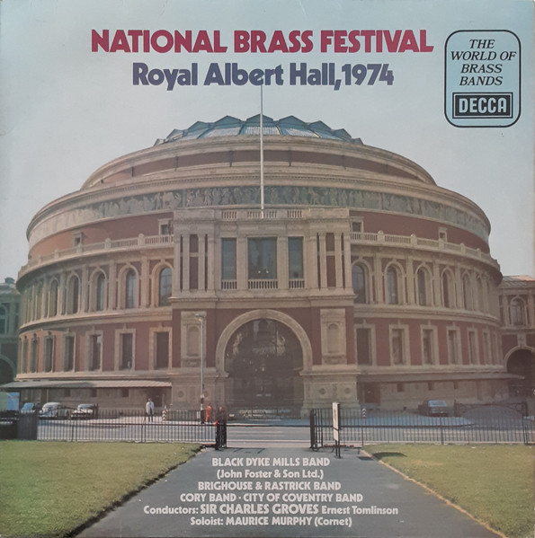 National Brass Festival, Royal Albert Hall, 1974 Національний духовий ...