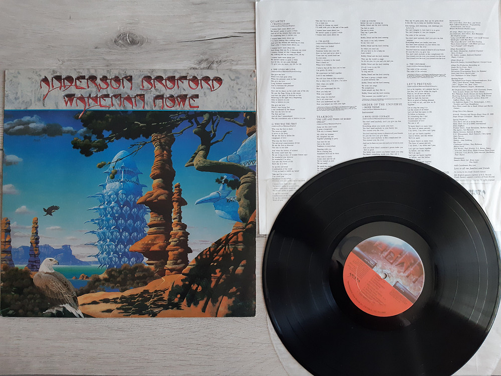 ANDERSON, BRUFORD, WAKEMAN, HOWE ABWH ( ARISTA AL 85-90126 - S ) 1989 ...