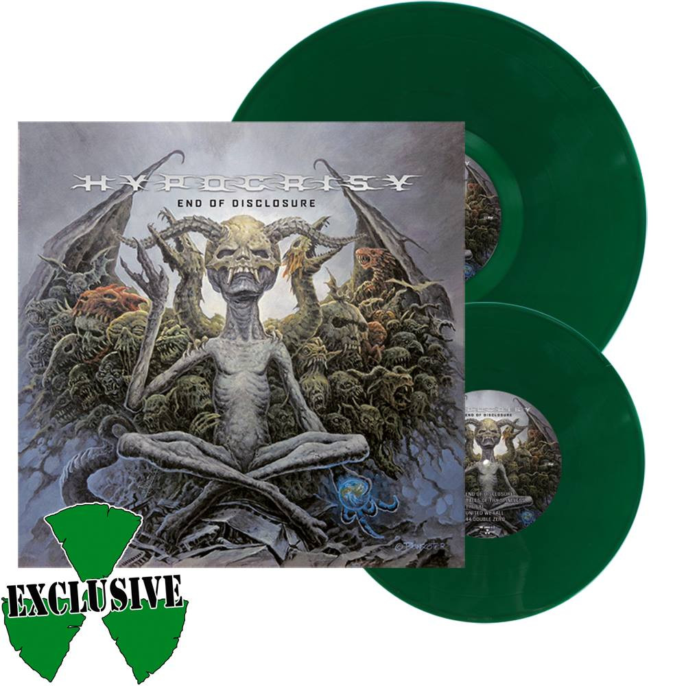 Hypocrisy – End Of Disclosure (Green Vinyl + `7 EP) | Vinyl.com.ua
