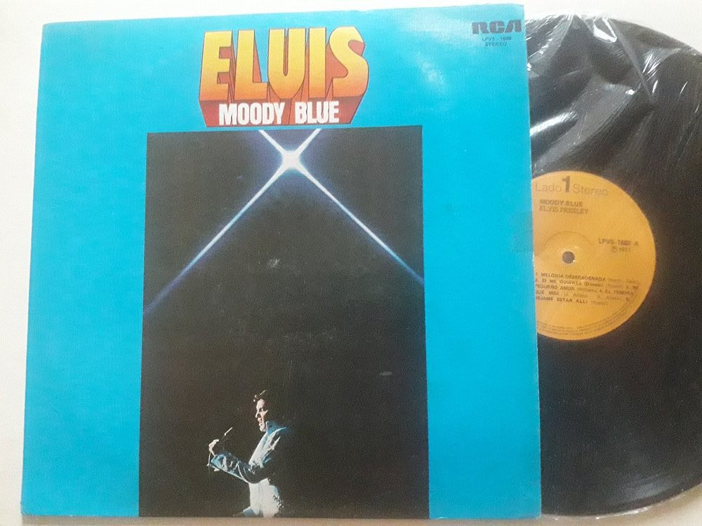Elvis Presley Moody blue made in Venezuela | Vinyl.com.ua