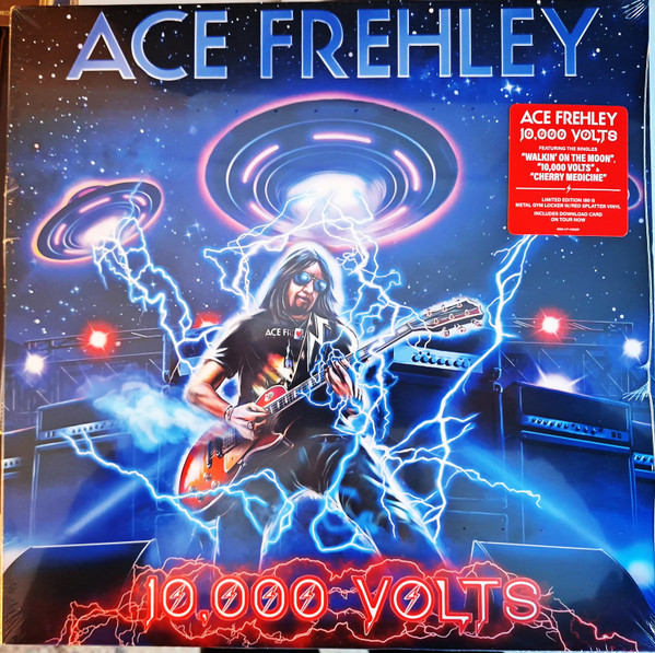 ACE FREHLEY (ex-KISS) – 10, 000 Volts - Colored Splatter Vinyl ‘2024 Limited Ed - NEW ...