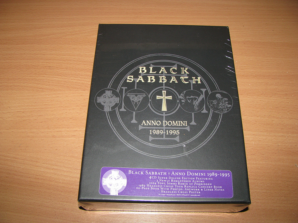 BLACK SABBATH - ANNO DOMINI 1989-1995 (2024 RHINO 4CD BOX SET ...