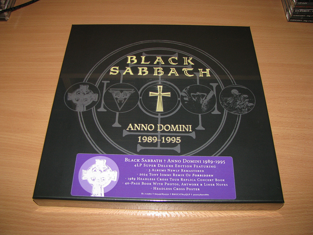 BLACK SABBATH - ANNO DOMINI 1989-1995 (2024 RHINO 4LP BOX SET ...