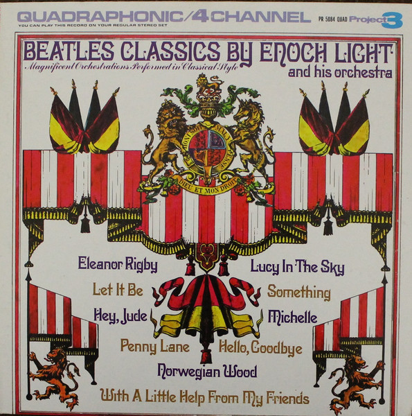 Enoch Light And His Orchestra ‎– Beatles Classics By Enoch Light And ...