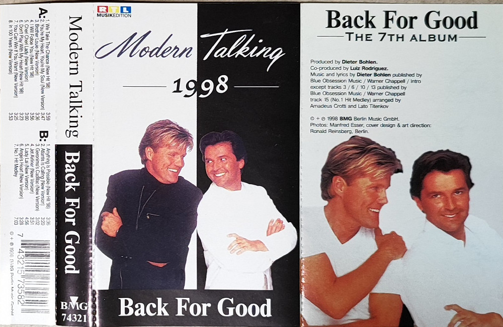 Modern Talking – Back For Good - The 7th Album | Vinyl.com.ua