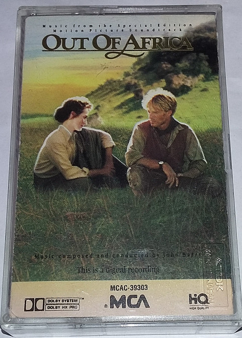 JOHN BARRY Out Of Africa (Music From The Special Edition Motion Picture ...