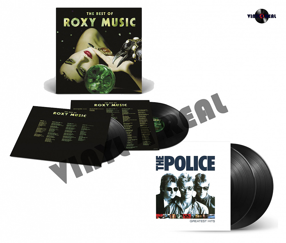 Вінілові платівки The Best of Roxy Music/ The Police (Комплект 4LP) | Виниловые пластинки на ...