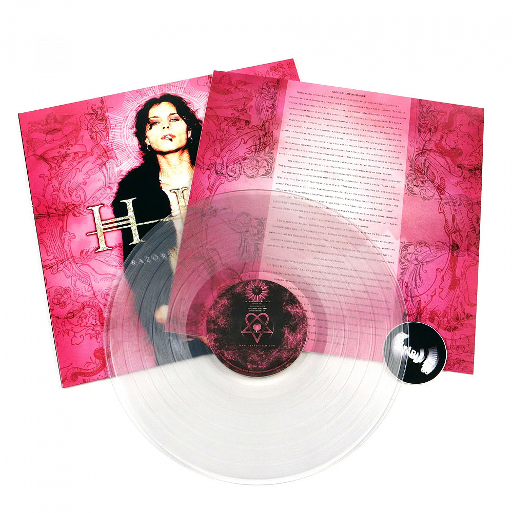HIM – Razorblade Romance (Limited Edition to 1500 copies, Clear Vinyl ...