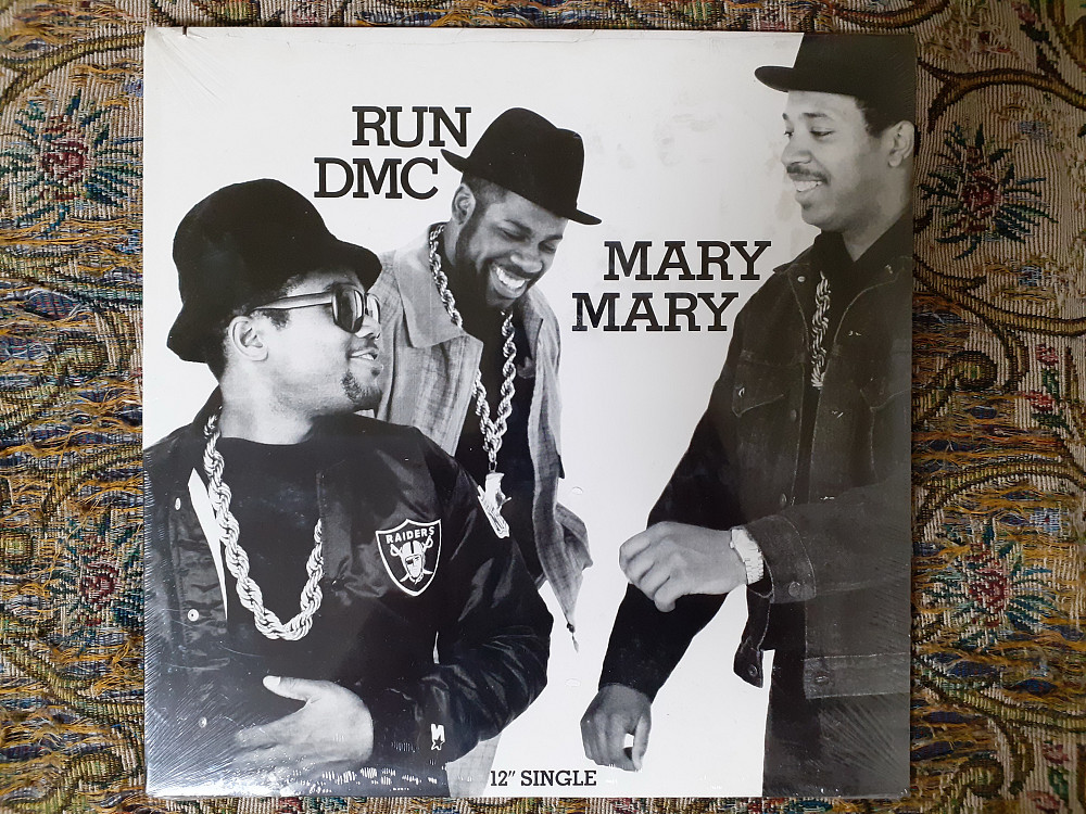 Виниловая пластинка LP Run DMC – Mary Mary (Запечатанная, оригинал ...