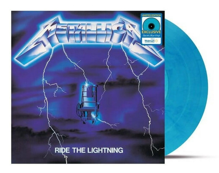 Metallica - Ride The Lightning (Electric Blue Vinyl) платівка | Vinyl ...