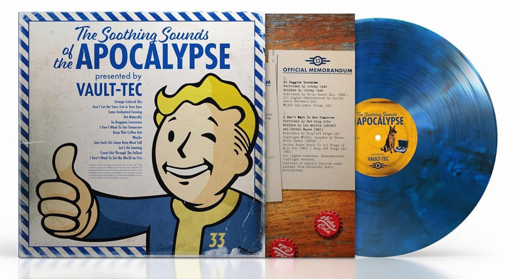 Fallout - The Soothing Sounds Of The Apocalypse (Blue vinyl) платівка ...