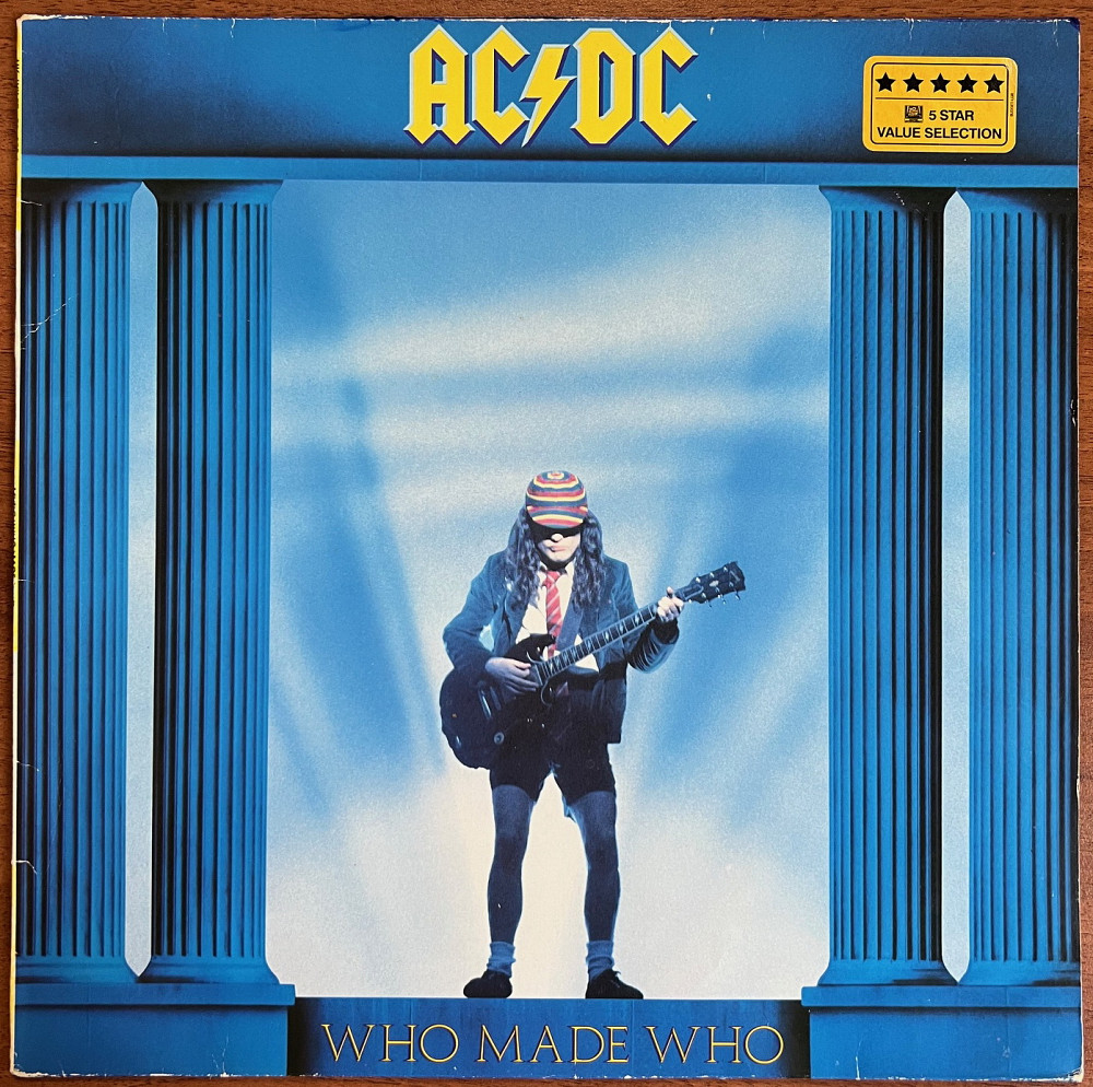 AC/DC – Who Made Who, 1986, UK/EU, Original, 1st | Виниловые пластинки ...