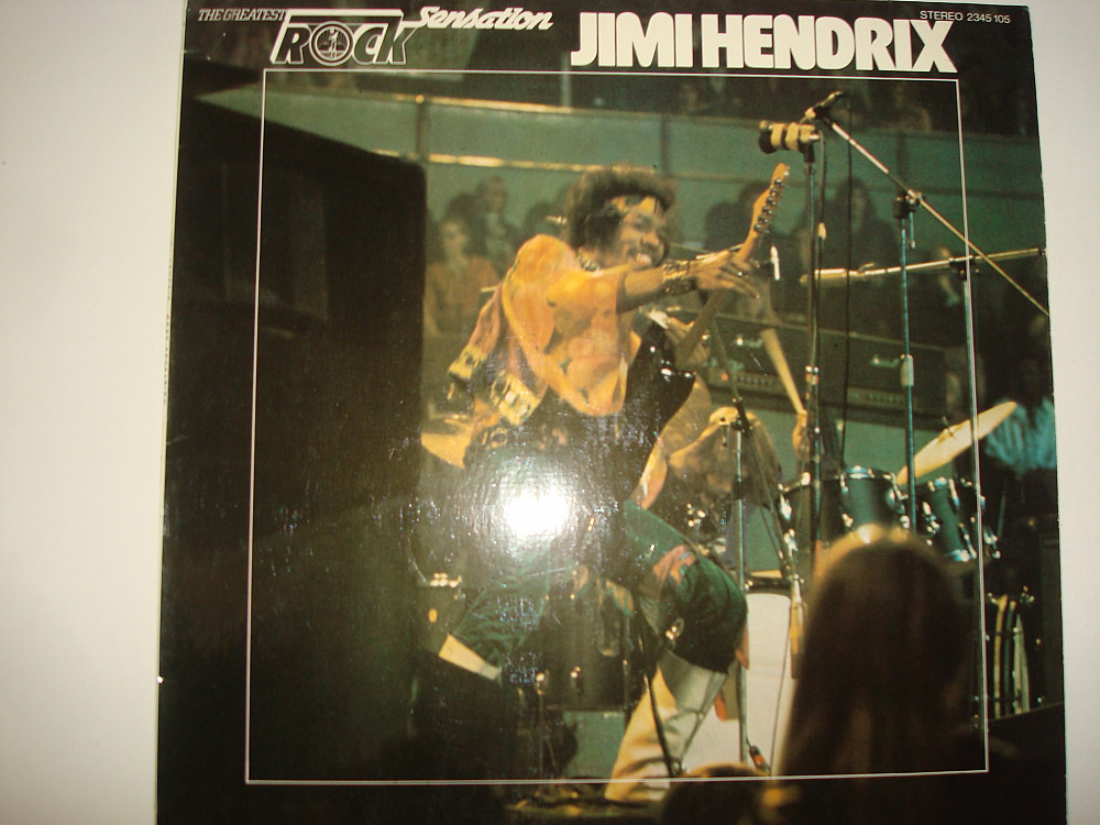 JIMI HENDRIX- Rock Sensation 1975 Germany Rock Classic Rock Hard Rock ...