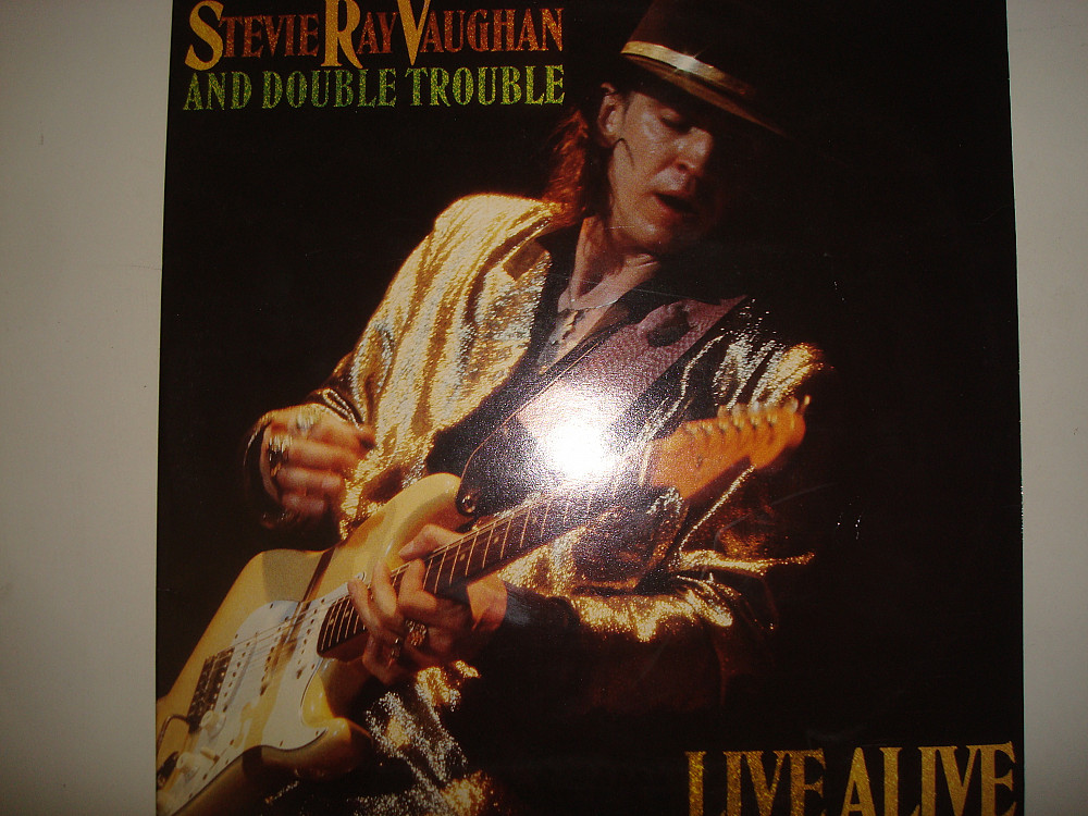 STEVIE RAY VAUGHAN And Double Trouble- Live Alive 1986 2LP Europe Rock Blues Rock Rock & Roll ...