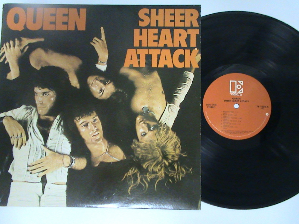 Queen - Sheer Heart Attack ( Elektra - USA ) | Вінілові платівки на ...