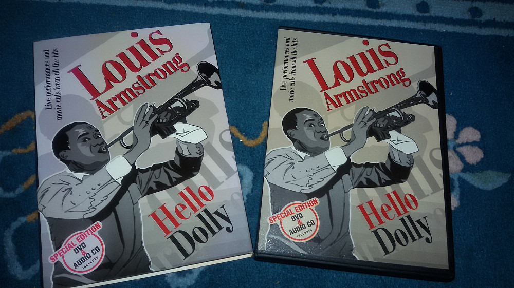 Louis Armstrong - Hello Dolly (AUDIO CD + DVD) Ukraine ліцензія ...