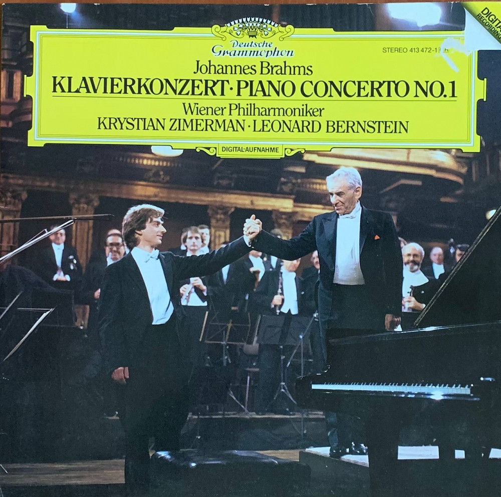 Johannes Brahms – Wiener Philharmoniker, Krystian Zimerman · Leonard Bernstein – «Klavierkonzert ...