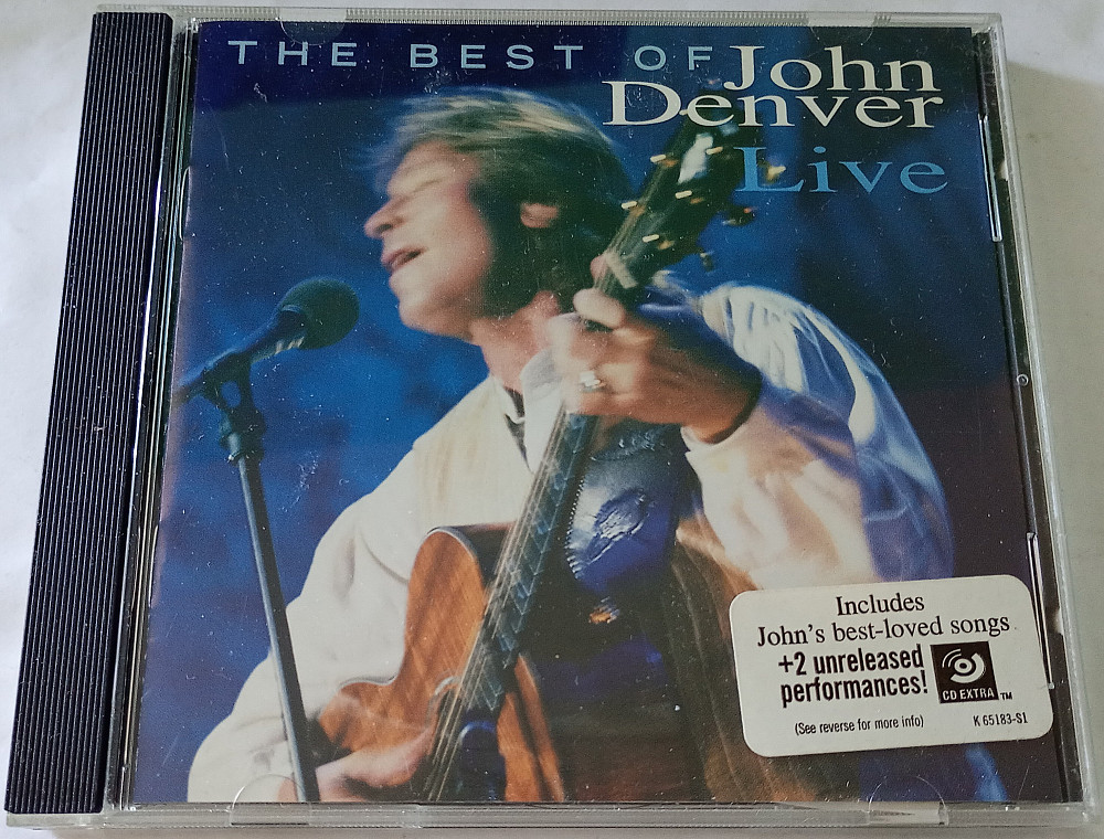 JOHN DENVER The Best Of John Denver Live CD US | Vinyl.com.ua