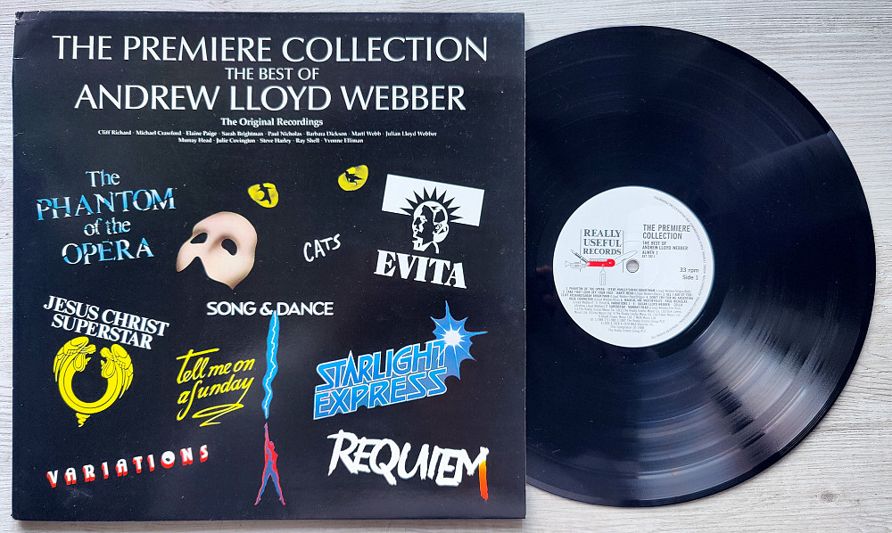 The Best of Andrew Lloyd Webber - The Premiere Collection (England, Really Useful Rec ...